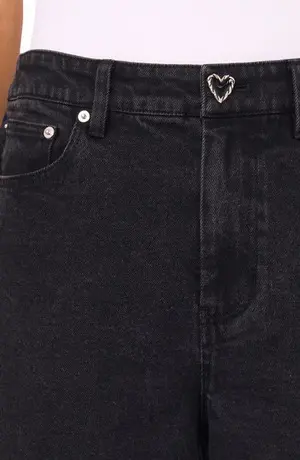 CECE DUPRAZ Classic High-waist Wide-leg Jeans