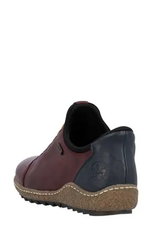 RIEKER Liv 62 Slip-on Sneaker - Vino/ozean/schwarz/wine