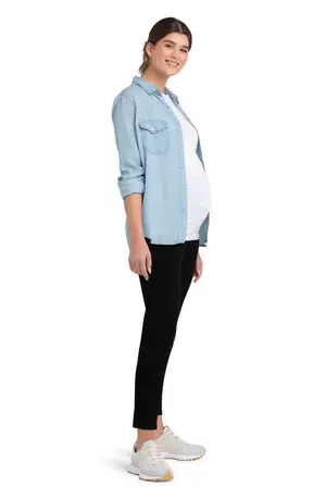 RIPE MATERNITY Bec Chambray Shirt