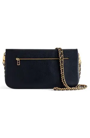 Zadig&Voltaire Grained Leather Crossbody Bag - Ink Gold