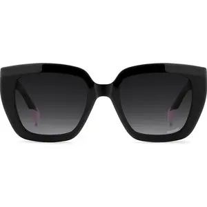 Missoni 52mm Square Sunglasses - Black/dark Grey Sf