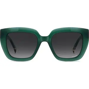 Missoni 52mm Square Sunglasses - Teal/dark Grey Sf