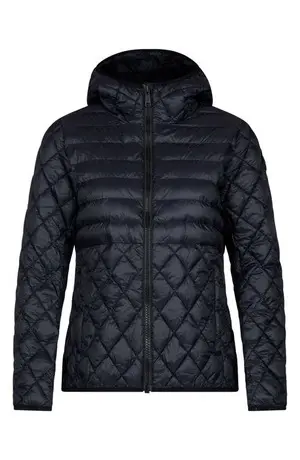 LOLE Packable Insulated Hooded Jacket - Black Beauty
