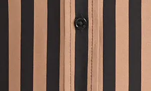 KASPER Stripe Button-up Shirt