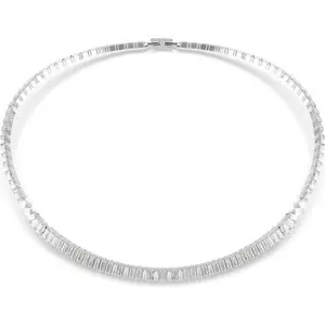 SWAROVSKI Matrix Necklace - Rhodium/white