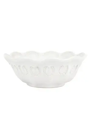 VIETRI Incanto Lace Medium Round Bowl