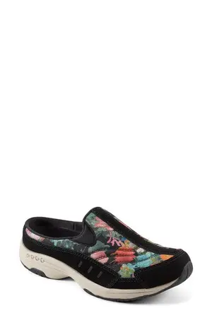 Easy Spirit Traveltime Slip-on Sneaker - Black Multi
