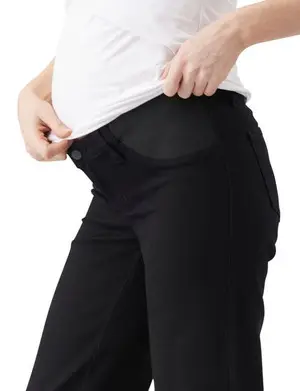 RIPE MATERNITY Kyle Wide Leg Maternity Jean - Black