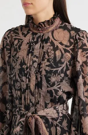 Kobi Halperin Moses Mixed Print Dress