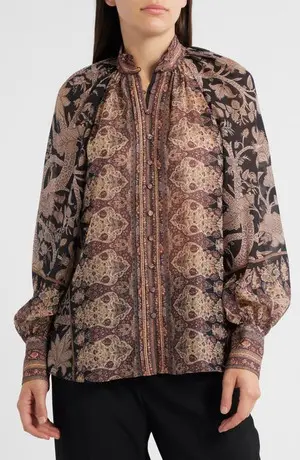 Kobi Halperin Solace Printed Button-up Shirt