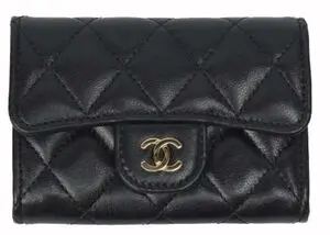 Chanel Classic Card Holder - Black (ap0214)