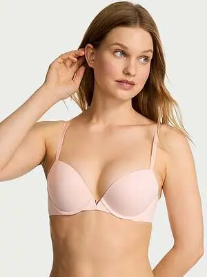 Victoria's Secret Love Cloud Push-up Plunge Bra Pink