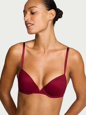 Victoria's Secret Love Cloud Smooth Push-up Bra - Red