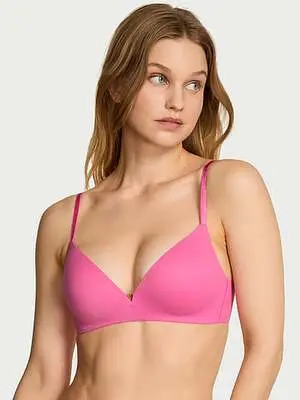 Victoria's Secret Love Cloud Wireless Push-up Bra - Pink