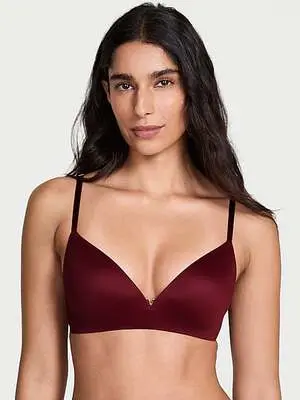 Victoria's Secret Love Cloud Wireless Push-up Bra - Red