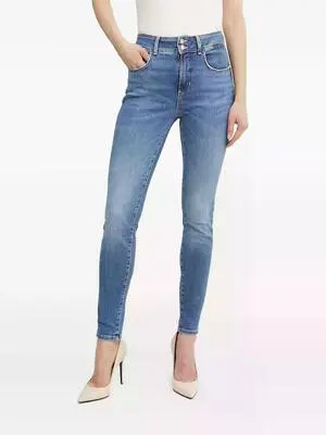 Guess Logo-patch Skinny Jeans