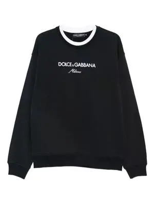 Dolce & Gabbana Embroidered Logo Sweatshirt