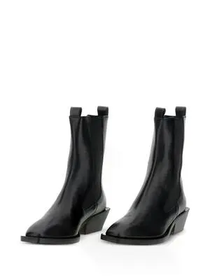 AeydĒ Leather Pointed-toe Boots