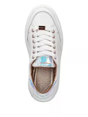 ALEXANDER SMITH Platform Sneakers With Iridescent Panels
