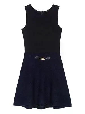 Maje Chain-embellished Mini Dress