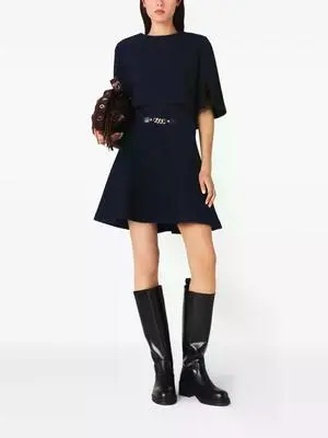 Maje Chain-embellished Mini Dress