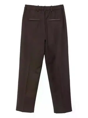 ALYSI Pleated Wool Trousers