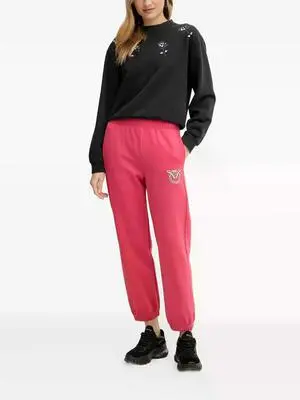 Pinko Embellished Cuffed Track Pants
