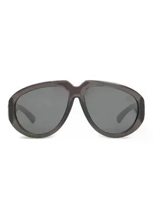 Burberry Pilot Frame Sunglasses - Black