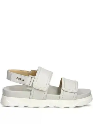 Furla Logo-plaque Platform Sandals