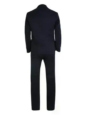 TOMBOLINI Wool Single-breasted Suit - Blue
