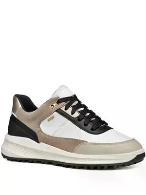 Geox Gold Tone Sneakers For Women