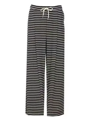 ELE Striped Trousers - Black