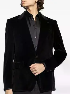 Dolce & Gabbana Velvet Notched-lapel Blazer