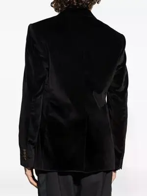 Dolce & Gabbana Velvet Notched-lapel Blazer