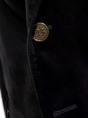 Dolce & Gabbana Velvet Notched-lapel Blazer