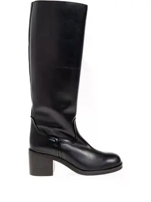 ODISSI 70mm Leather Knee-high Boots