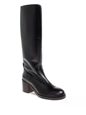 ODISSI 70mm Leather Knee-high Boots