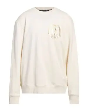 Just Cavalli Sweatshirt In Cotton And Elastane - Ivory