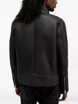 ALLSAINTS Leather Zip-front Jacket