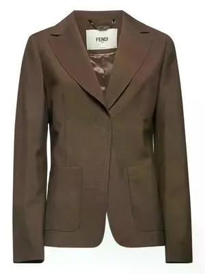 Fendi Wide Lapel Jacket