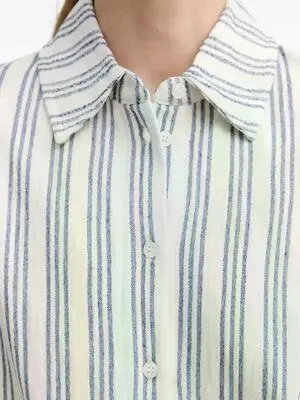 SAMSOE SAMSOE Striped Short-sleeve Shirt