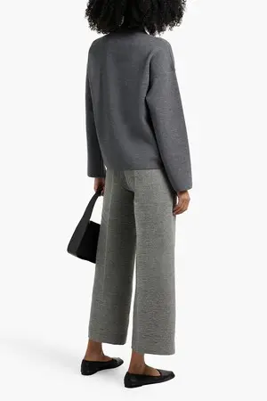TOTEME Wool-blend Wide-leg Trousers