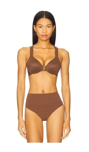 Spanx Spanx Spanxsmooth Bra-lleujah Full Coverage Bra In Brown. Chestnut Brown