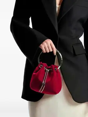 JIMMY CHOO Bon Bon Ring-top Bucket Bag