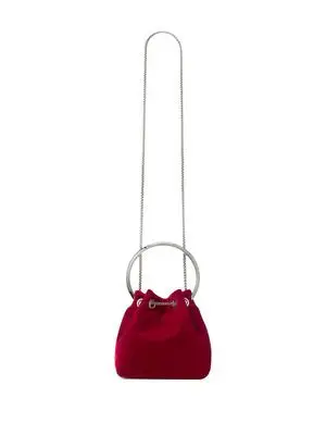 JIMMY CHOO Bon Bon Ring-top Bucket Bag