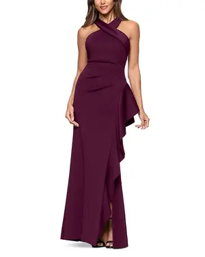 Aqua Gown - Wine