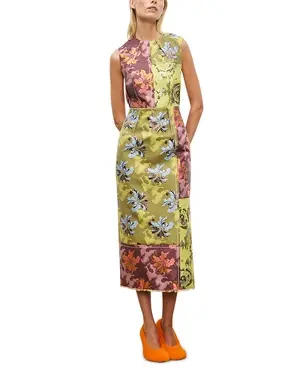 ALEMAIS Adriana Jacquard Gown