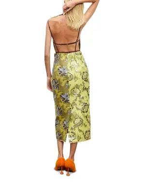 ALEMAIS Adriana Jacquard Gown