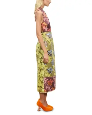 ALEMAIS Adriana Jacquard Gown