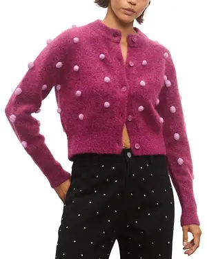 ALEMAIS Elia Cropped Cardigan